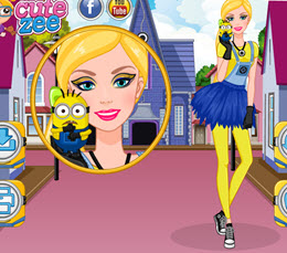 Barbie Minion Oluyor oyna